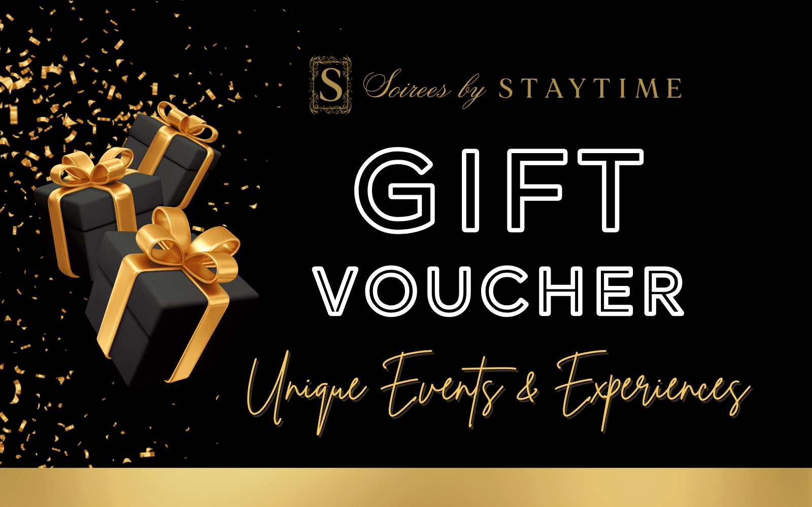 Buy Gift Vouchers Online Now | Soirees by Staytime